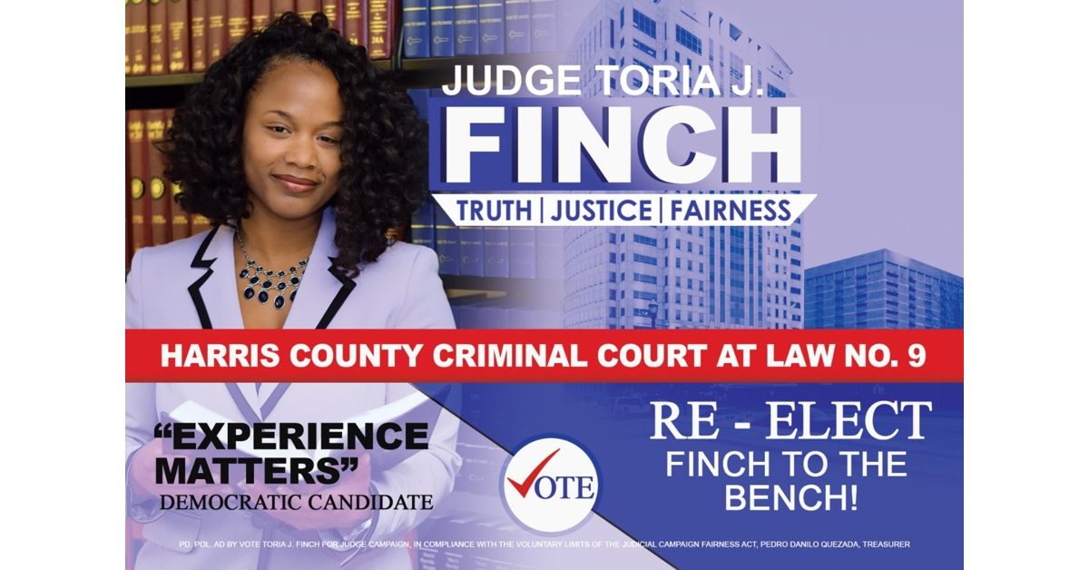 About Judge Toria J. Finch
